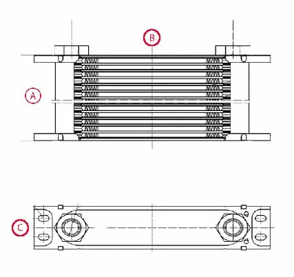 Performance Slim Line Oil Coolers | obp Motorsport