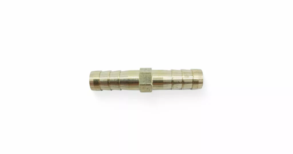 8mm Brass Straight Fuel Hose Coupling | obp Motorsport