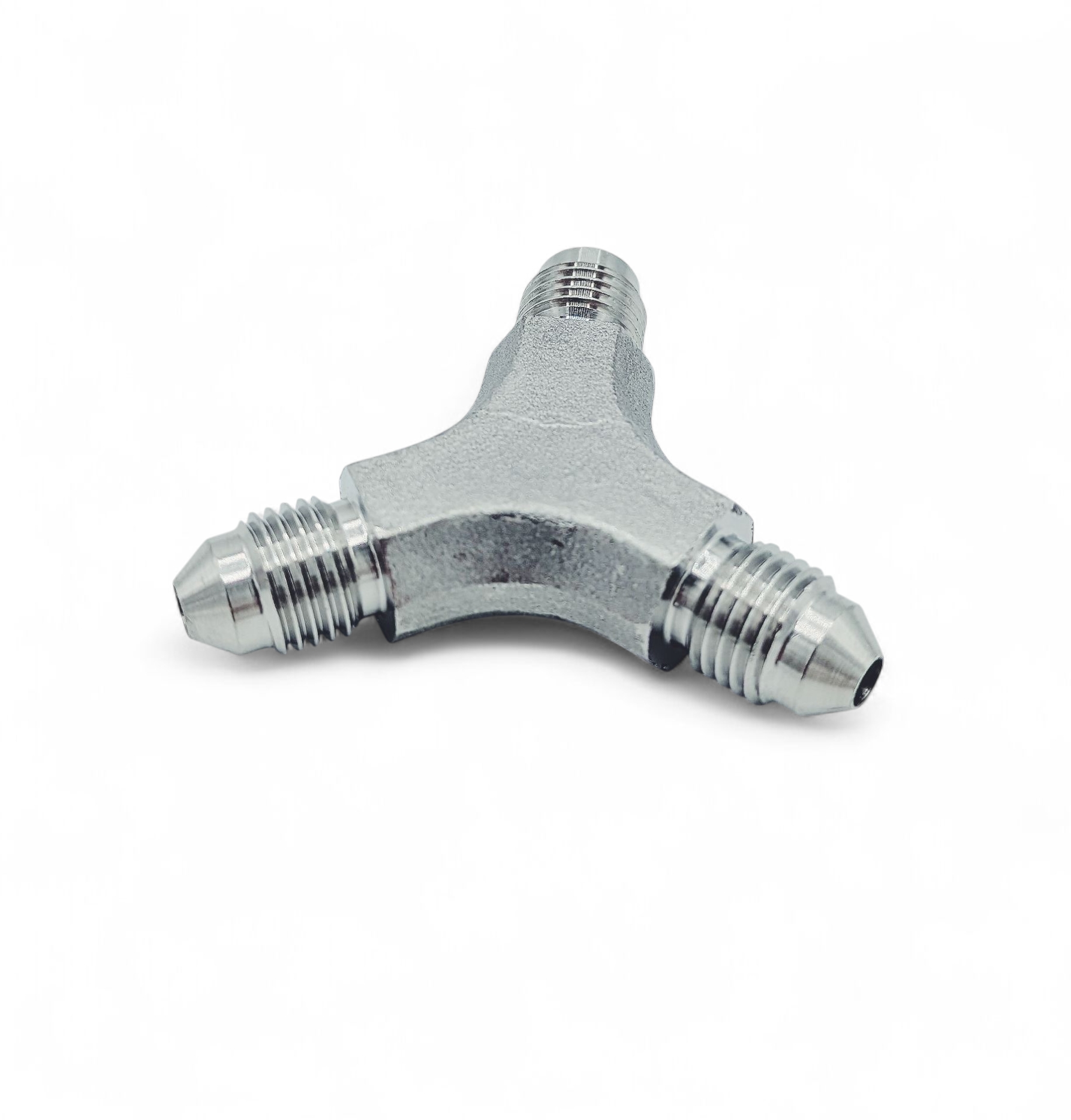 Stainless Steel AN3 Male Y Piece Adaptor | obp Motorsport